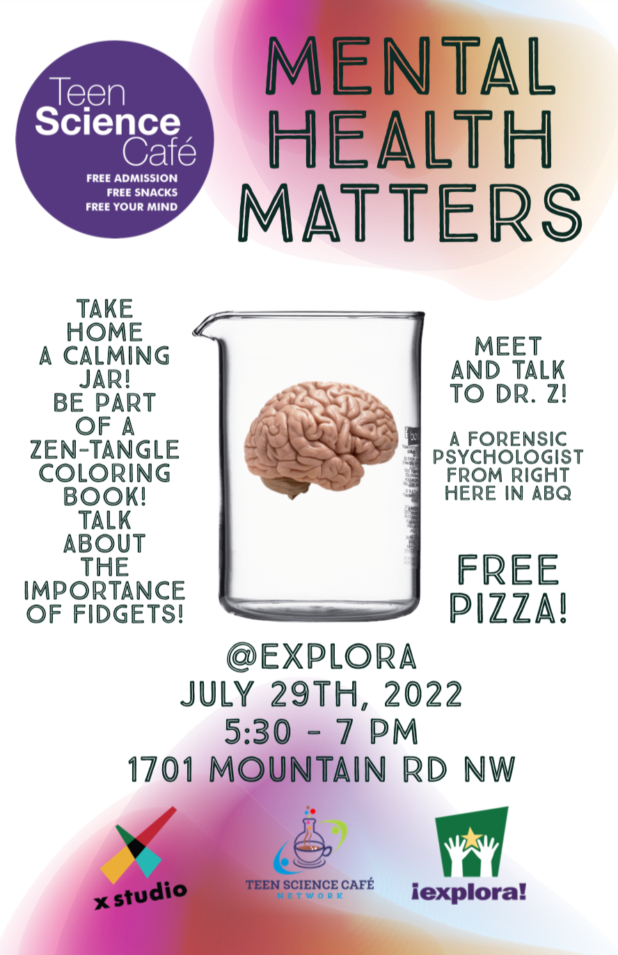 Teen Science Café: Mental Health Matters - Explora