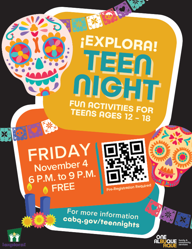 Dia de los Muertos Teen Night - Explora
